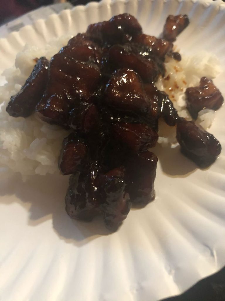 SWEET CARAMELIZED PORK WITH RICE – Miss Cooker