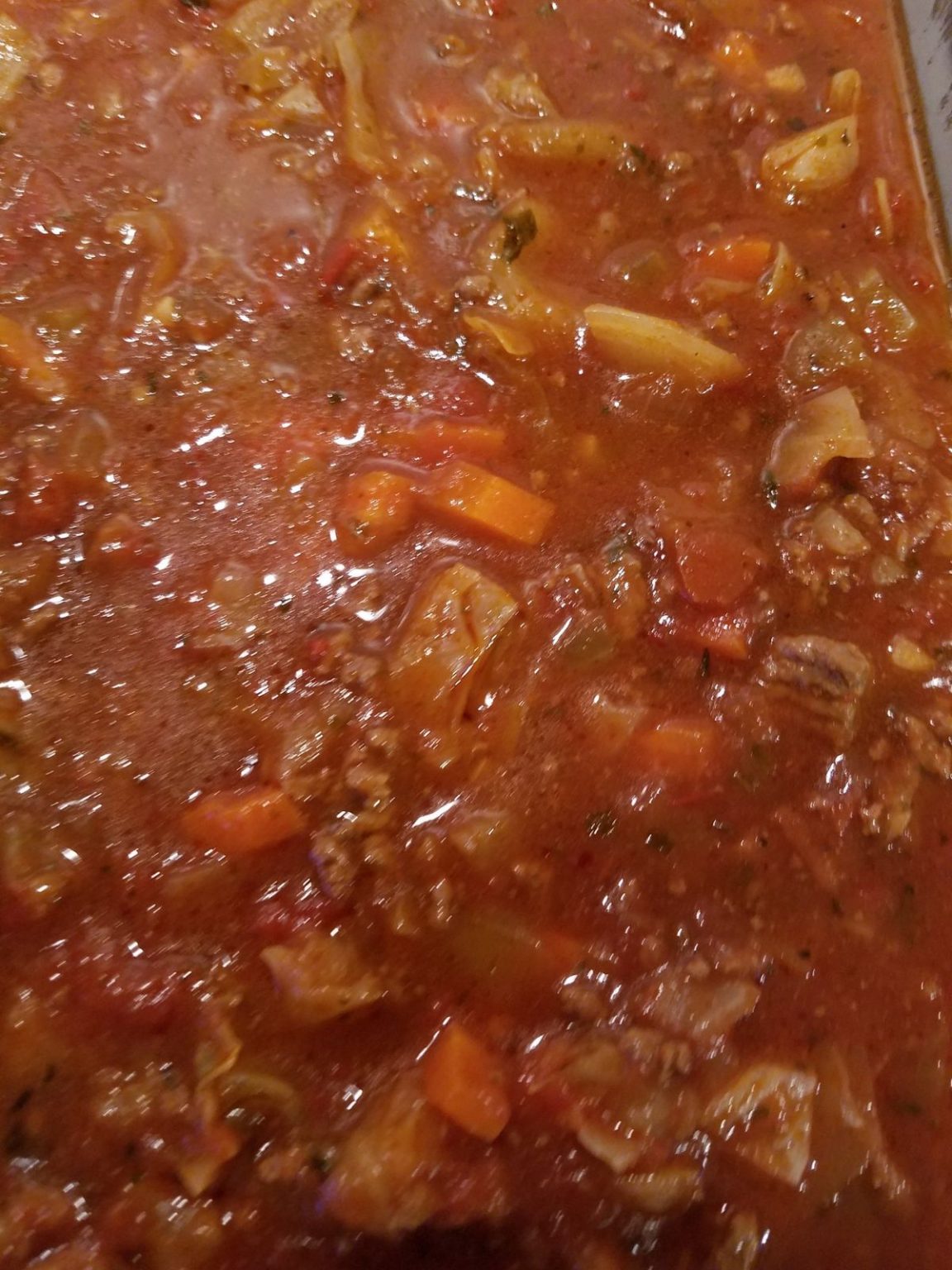 CHUNKY BEEF, CABBAGE AND TOMATO SOUP (INSTANT POT OR STOVE TOP) – Miss ...