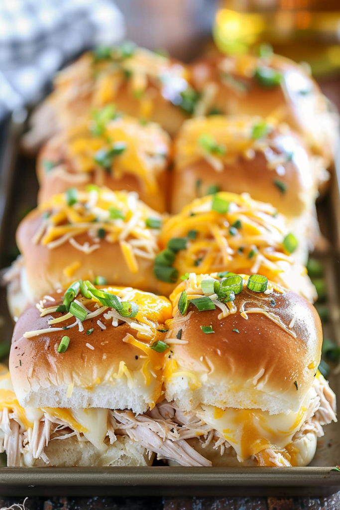 Cheesy Chicken Sliders Recipe – Miss Cooker