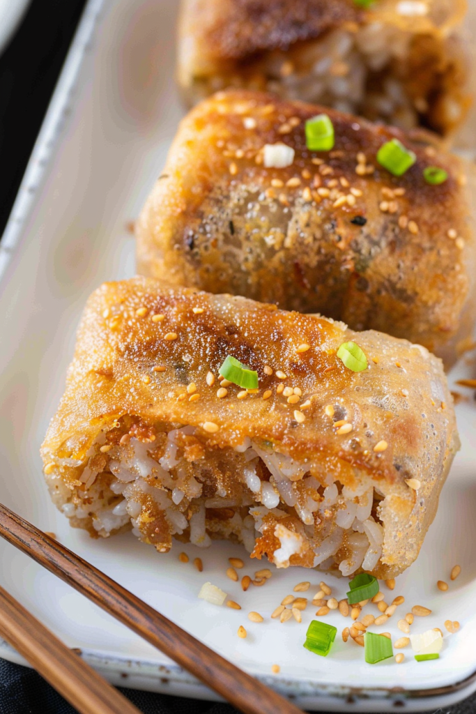 Crispy Wrapped Rice Delights – Miss Cooker